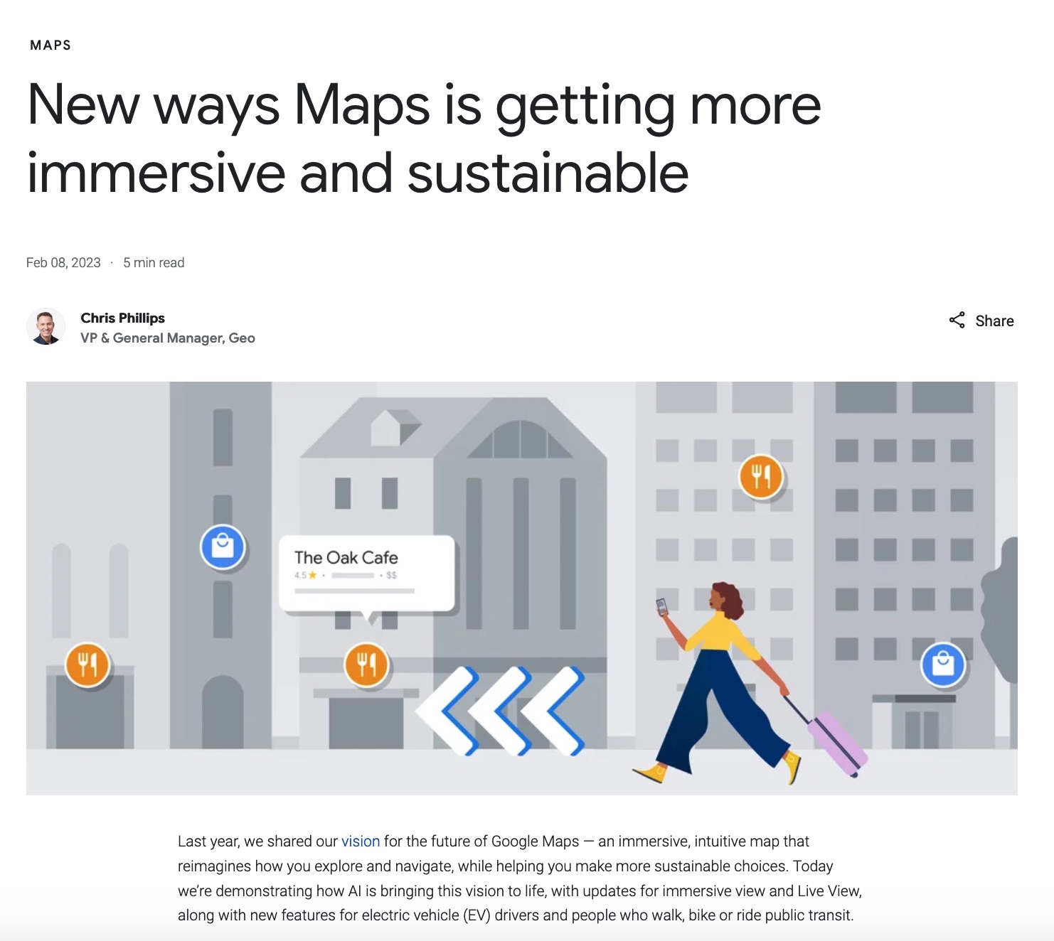 Le nouveau Google Maps - ibicity